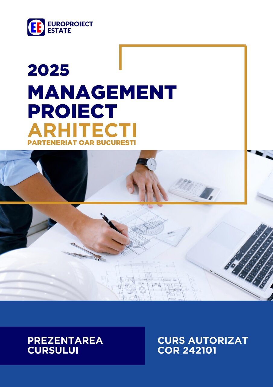 Au început înscrierile pentru cursul Management de proiect în construcții pentru arhitecți - OAR ...