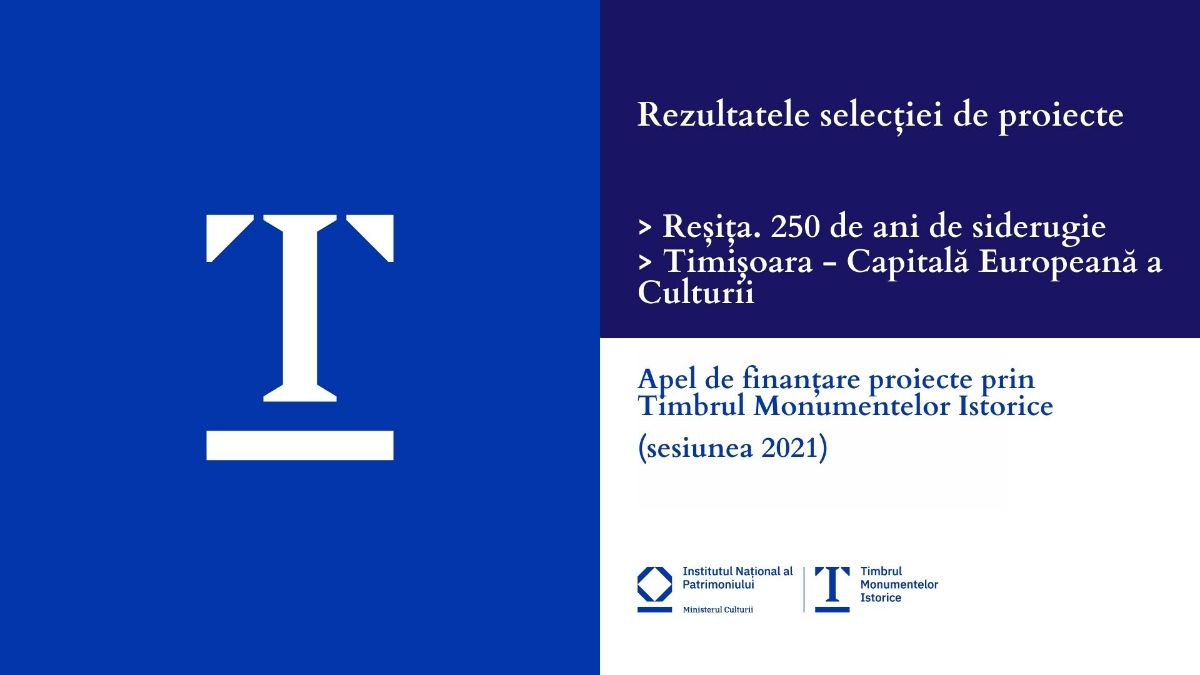 Câștigătorii Apelului de proiecte finanțate prin Timbrul Monumentelor ...
