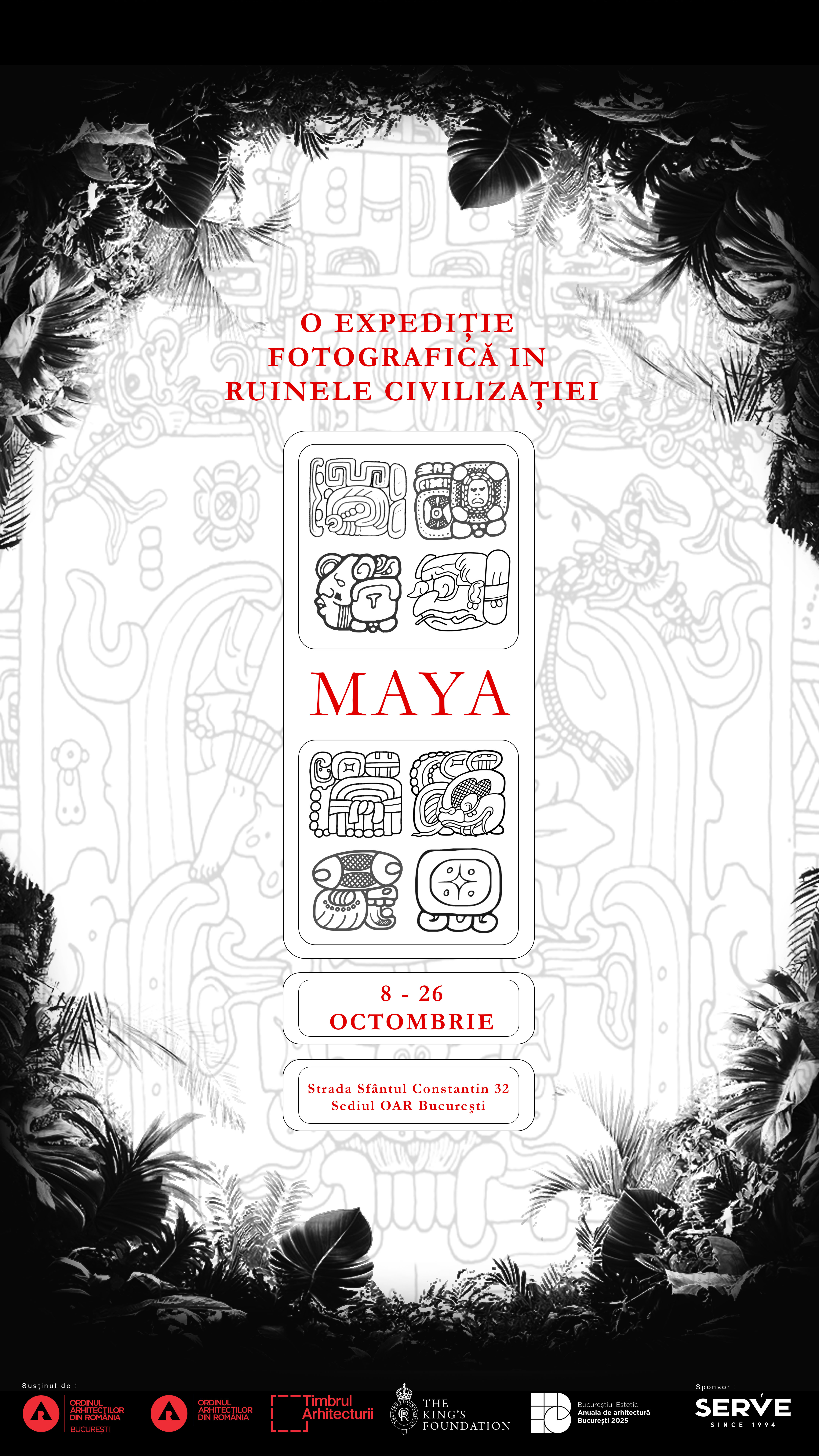 Invitație la vernisajul expoziției MAYA - OAR București